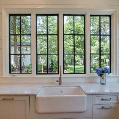 China Safety Unbreakable Insulated Glass Aluminium Decorative Windows For Walls for sale