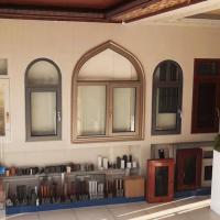 China Arched Aluminium Windows With Grill 6063-T5 Thermal Break Profile 1.4-2.0mm Custom Size for sale