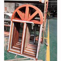 China Arched Aluminium Windows With Grill 6063-T5 Thermal Break Profile 1.4-2.0mm Custom Size for sale