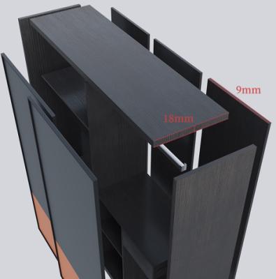 China Bedroom 3 Sliding Doors Cupboard for sale