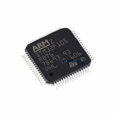 China Elevado desempenho do M3 Mcu CI 32bit 128kB Lqfp64 do córtice do braço Stm32f105rbt6 à venda