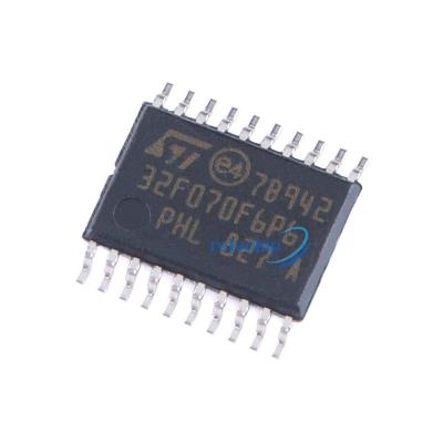 中国 Stm32f070f6p6 Mcuは32kb腕の皮質M0プロセッサ6kb 48mhz抜け目がないTssop20を欠く 販売のため