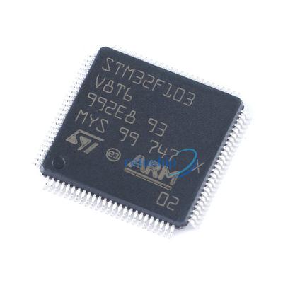 中国 STM32F103V8T6 32かまれたMCUのマイクロ制御回路単位LQFP100の皮質M3 64KB 20KBのRAM 販売のため