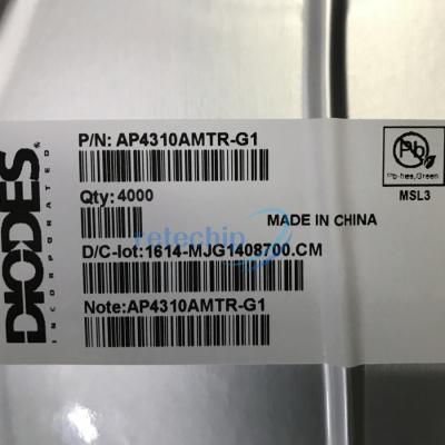 Cina Gli amp op dei circuiti integrati 0.5mV 75uA 1Mhz dell'amplificatore AP4310AMTR-G1 si raddoppiano amp op in vendita