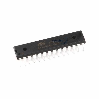 中国 ATMEGA8L-8PU 8かまれたMcuのミクロ制御の単位8kbはEeprom 23のプログラム可能なフラッシュ点滅する 販売のため