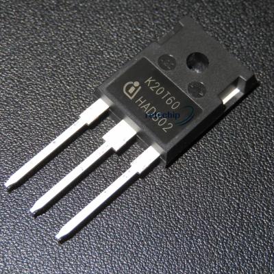 China Low Loss IGBT Power Transistor IKW20N60T 600V 20A 166W Trenchstop IGBT3 Te koop