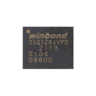 China Microplaqueta W25Q128JVPIQ 3V 128M-Bit 16Mx8 133MHz NEM WSON-8 instantâneo de IC da memória Flash de SPI à venda