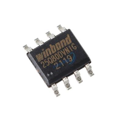 China Microplaqueta de memória Flash 8Mbit de W25Q80DVSNIG NEM de SPI 104MHz 2.7V a 3.6V SOIC-8 à venda