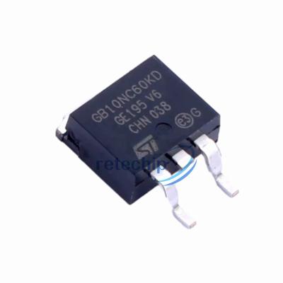 Cina Manica del transistor di potenza 600V 20A 65W N di STGB10NC60KDT4 IGBT per gli azionamenti del motore in vendita