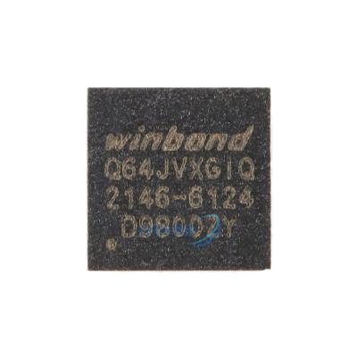 Cina W25Q64JVXGIQ NÉ chip di memoria flash 64Mbit DTR 2.7V a 3.6V 133MHz SPI XSON-8 istantaneo in vendita