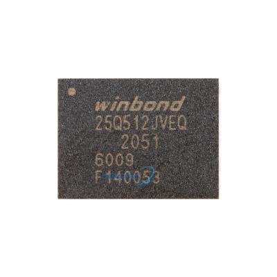 Cina W25Q512JVEIQ NÉ chip 512Mbit 2.7V di IC di memoria flash a 3.6V 64Mx8 133MHz in vendita