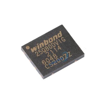 中国 W25Q80DVZPIGフラッシュ・メモリICの破片8Mbit 104MHz 2.7Vへの3.6V WSON-8 販売のため