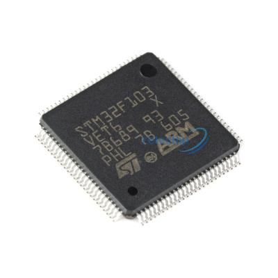 中国 腕はマイクロ制御回路破片STM32F103VET6 32BITの皮質M3 512B抜け目がない100pinを基づかせていた 販売のため