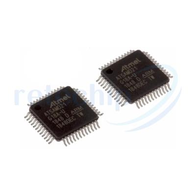 Cina ATSAMD21G18A-AU ARM Microcontroller MCU 256KB 32KB TQFP-48 GRN 1.6-3.6V 48MHz in vendita