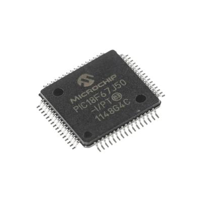 中国 PIC18F67J50-I/PT High-Performance, 1-Mbit Flash USB Microcontrollers 48 MHz 50 I/O 2V to 3.6V TQFP-64 販売のため