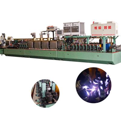 China food &amp; Beverage Plant Steel Pipe Making Machine Square Welding Steel Pipe End Roll Forming Machine factory