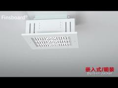 100w 150w 200w Superficie montata in incasso Installazione del soffitto stazione di servizio di benzina LED Canopy Light