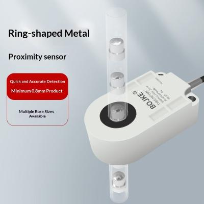 China ABS Body Ring Proximity Sensor Metal Photoelectric Sensor With 3-100mm Aperture Detects for sale