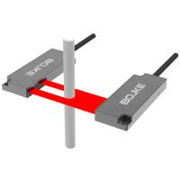 China Sensing Range 2-10mm Optical Through-Beam Edge Sensor With Light Axis Alignment for sale