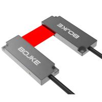 China Sensing Range 2-10mm Optical Through-Beam Edge Sensor With Light Axis Alignment for sale