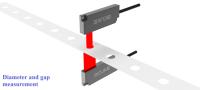 China Sensing Range 2-10mm Optical Through-Beam Edge Sensor With Light Axis Alignment for sale