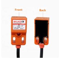 China Smart Square Inductive Proximity Sensor 5mm Sensing Range DC 10-30V NPN NO Metal Detection for sale