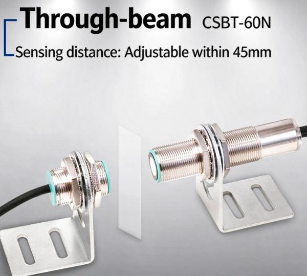 Quality BOJKE Through-beam Ultrasonic Sensor For Detecting Double Sheets In Printing  for sale