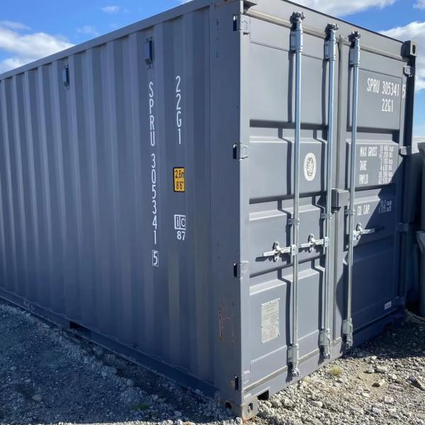 Quality ISO Standard Shipping Containers Sea Transportation Cargo Shipping Container 20st Double Door for sale