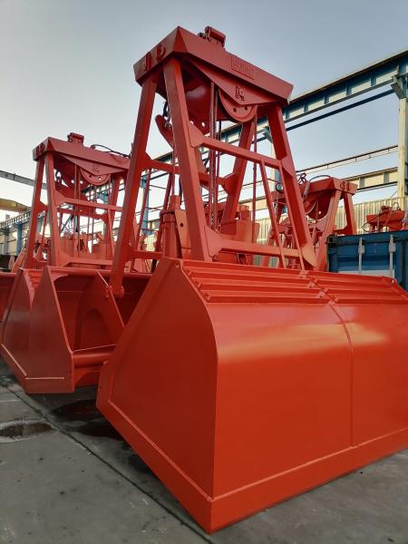 Quality Heavy-Duty Mechanic Remote Control Bulk Cargo Grab Bucket for Efficient Material for sale