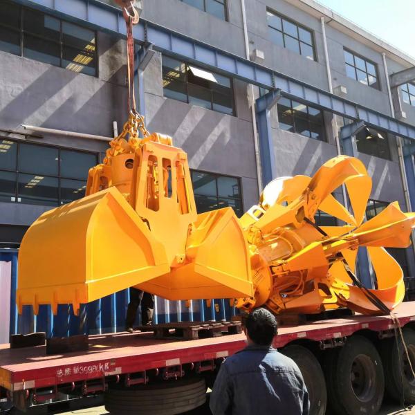 Quality Clamshell Grab Bucket for Bulk Cargo for Crane Electro Hydraulic (Motorised) Grabs for sale