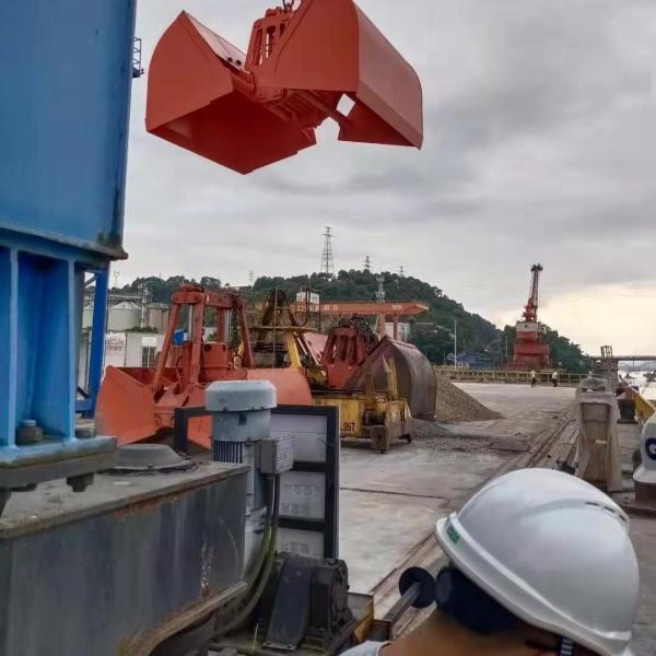 Quality Clamshell Grab Bucket for Bulk Cargo for Crane Electro Hydraulic (Motorised) for sale