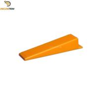 China Reusable Plastic Tile Leveling Wedges Clips 100pcs Bag for Wall Floor Tiling for sale