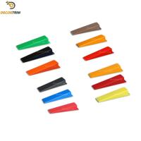 China Reusable Plastic Tile Leveling Wedges Clips 100pcs Bag for Wall Floor Tiling for sale