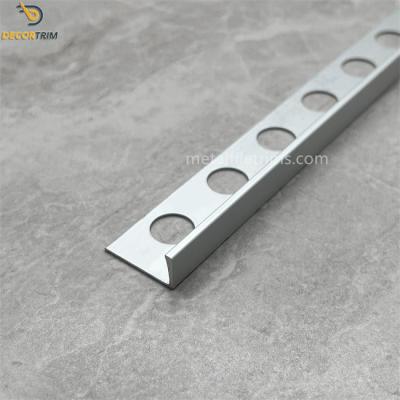 중국 알루미늄 장식 여행 알루미늄 타일 트림 8mm 은 판매용