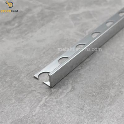 China Aluminium Tile Trim External Quarter L Edge Metal Tile Trims 6063 for sale