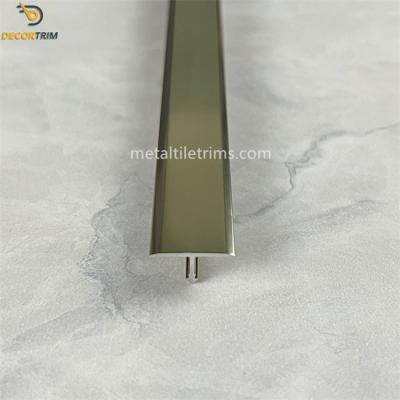 China Keramische behang T-vormige overgangsband 17,4 mm × 7,8 mm Aluminium Te koop