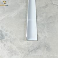 China Aluminum Wall Corner Protector Strips 10x20mm Tile Trim 90 Degree Angle Corner for sale