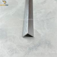 China Aluminum External Tile Trim Wall Corner Protector Strips 1.1mm Flooring Profile for sale