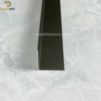China 2.5m Aluminum Ceramic Wall Corner Protector Strips Tile Trim Anti Scratch 10mm for sale