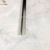 China Aluminum Triangle Hole Wall Corner Protector Strips 2.5m Length Silver Gold for sale