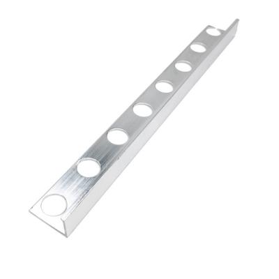 Cina Matt Silver Tile Edge Trim For Wall, Aluminum Inside Corner Tile Trim in vendita