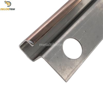 China Perfil de azulejo Trim de aço inoxidável SS304/201 à venda