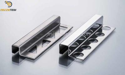 China Stainless Steel Transition Strips Edge Guard Profile Tile Trim Straight Edge Trim for sale