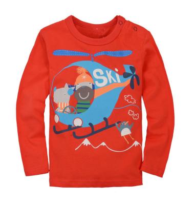 China boy tee shirt,long sleeve shirt ,100% cotton, 3T-10T for sale
