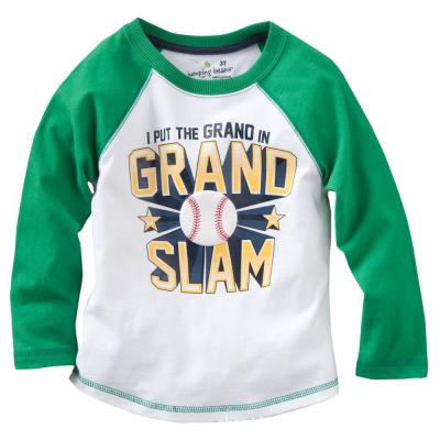 China boy tee shirt,long sleeve shirt ,100% cotton, 3T-10T for sale