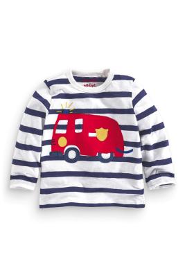 China boy tee shirt,long sleeve shirt ,100% cotton, 3T-10T for sale