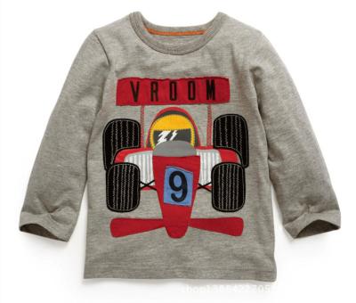 China boy tee shirt,long sleeve shirt ,100% cotton, 3T-10T for sale