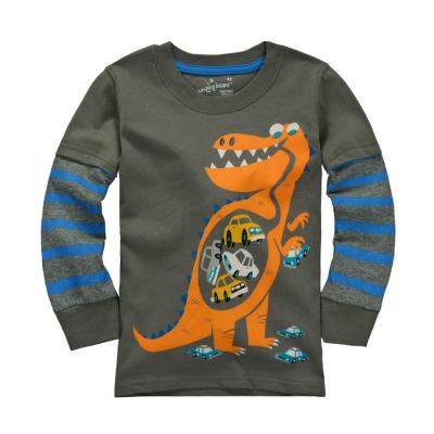 China boy tee shirt,long sleeve shirt ,100% cotton, 3T-10T for sale