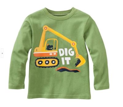 China boy tee shirt,long sleeve shirt ,100% cotton, 3T-10T for sale
