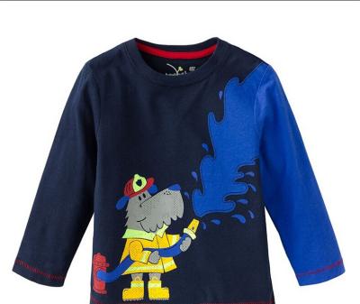 China boy tee shirt,long sleeve shirt ,100% cotton, 3T-10T for sale